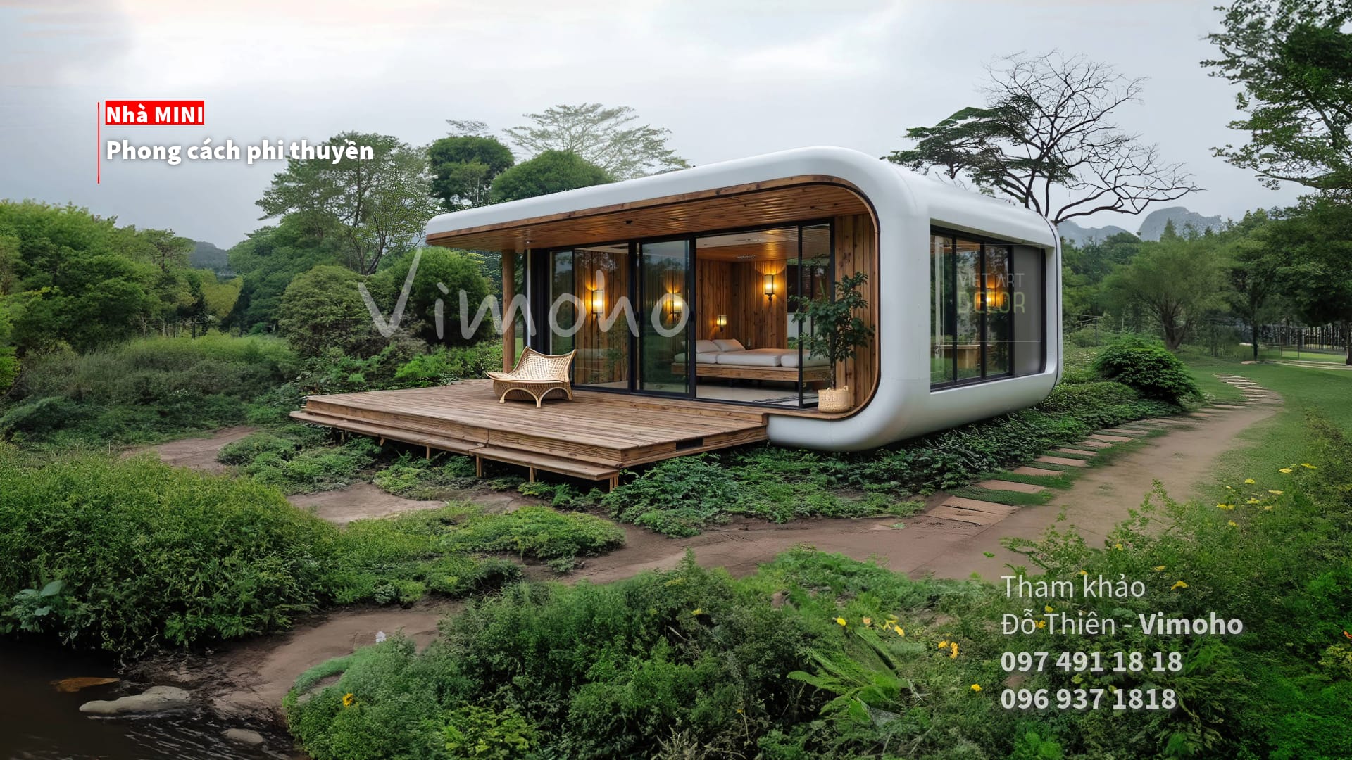 Mẫu nhà Mini – nhà lắp ghép nhỏ gọn, đẹp : Giải Pháp Sống Xanh Bảo Vệ ...